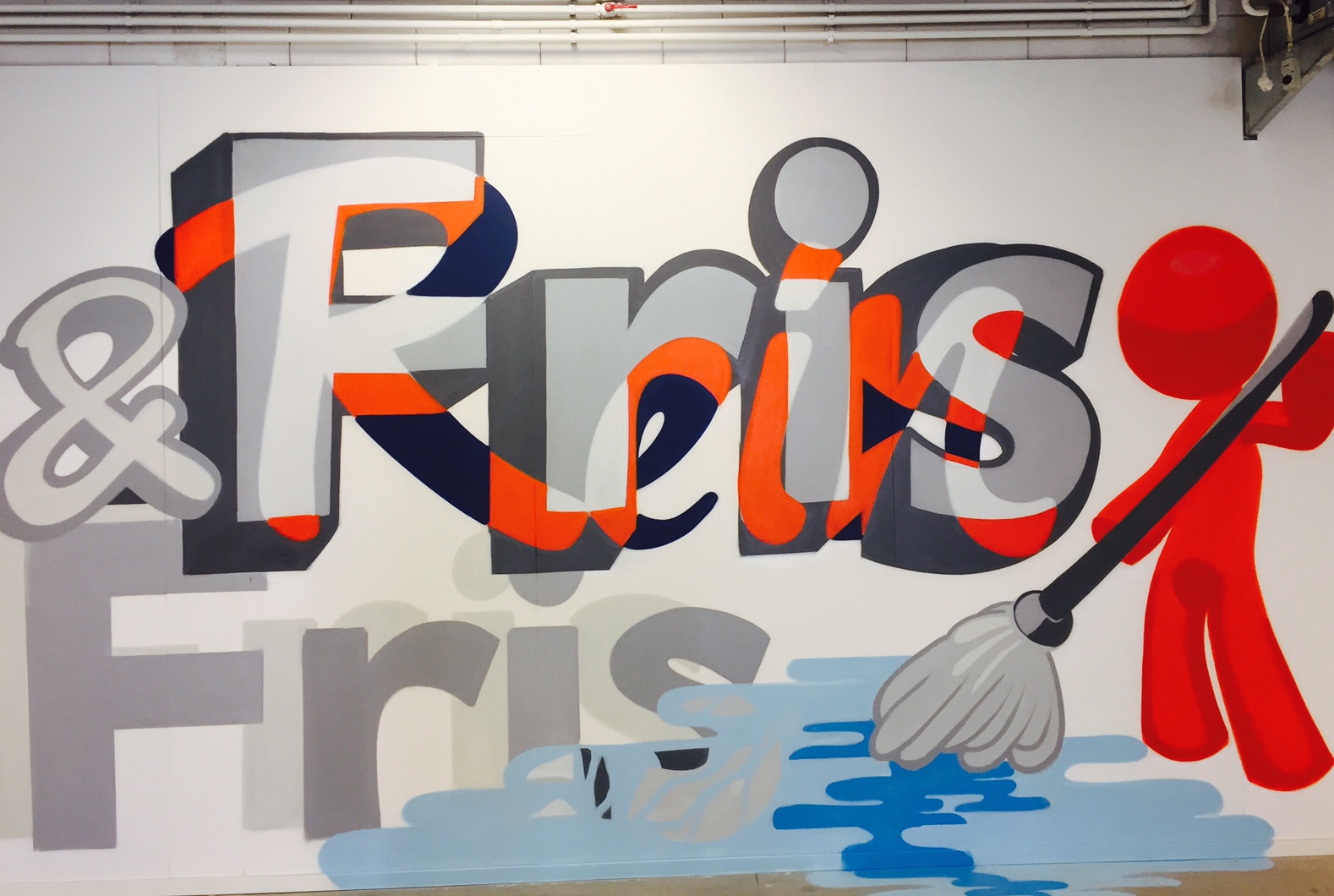 Graffiti verwijderen - Fris en Rein
